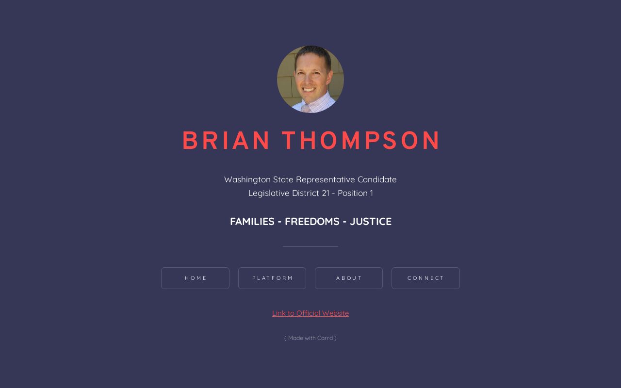 Elect Brian Thompson